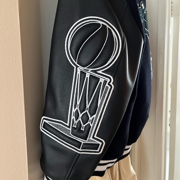 Louis Vuitton | Jackets & Coats | Louis Vuitton Letterman Jacket Nba ...
